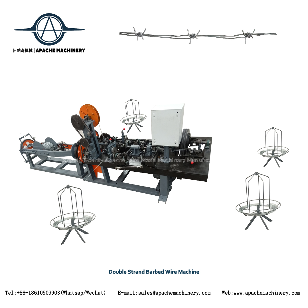 Double Strand Barbed Wire Machine – ApacheMachinery