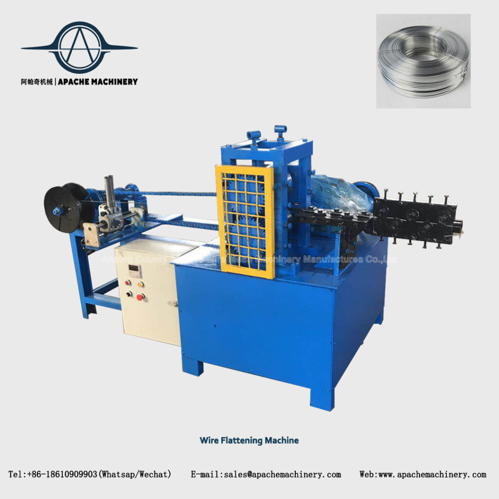 Wire Flattening Machine – ApacheMachinery