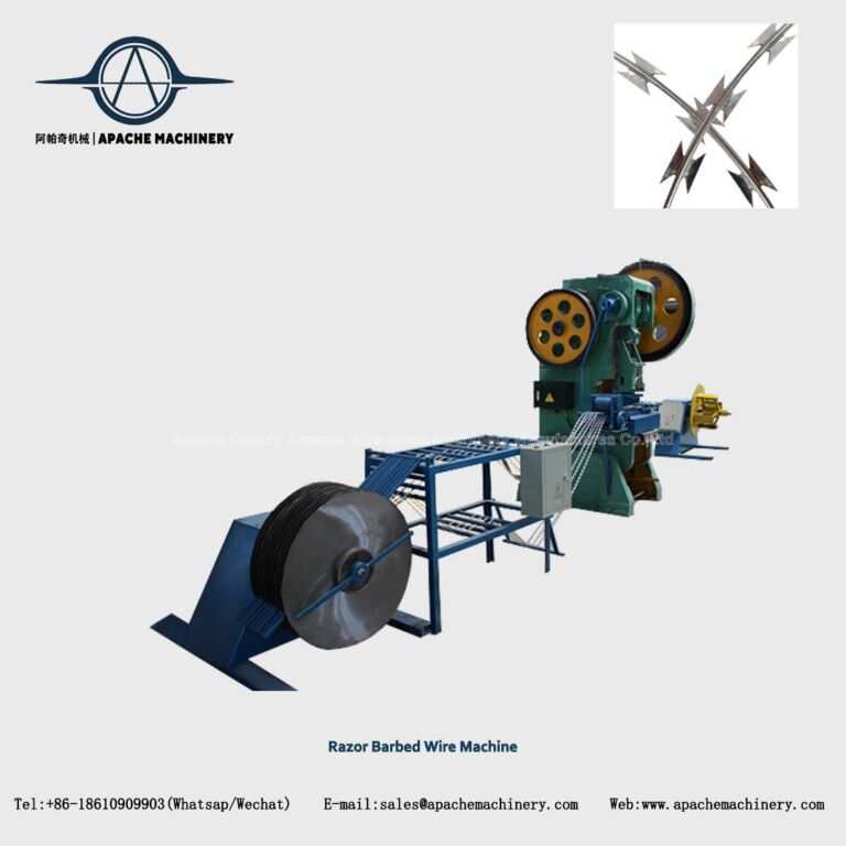 Razor Barbed Wire Machine – ApacheMachinery