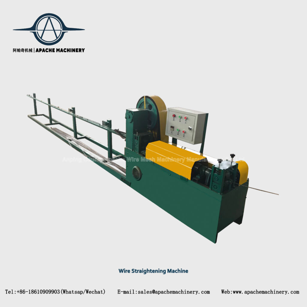 Automatic Wire Straightening Machine – ApacheMachinery